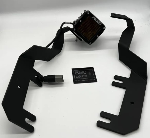 BMC Lights 2017-2022 FORD F250-F450 A-Pillar Brackets w/ Pair of RIGID ...