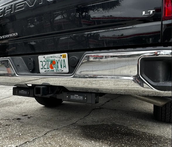 BMC Lights 2020-2024 Chevrolet Silverado 1500 Hitch Bar ™ w/ RIGID ...