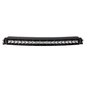 Rigid Industries 20 Inch LED Light Bar Single Row Curved Black Spot RDS ...