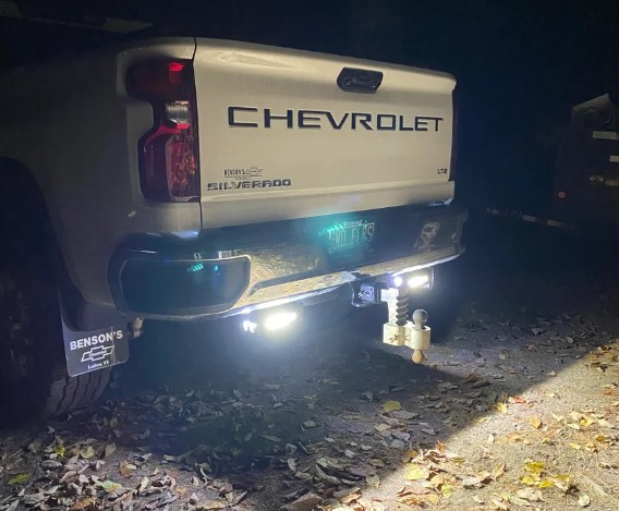 BMC Lights 2020-2025 Chevrolet Silverado 2500/3500 HD Hitch Bar ™ w ...
