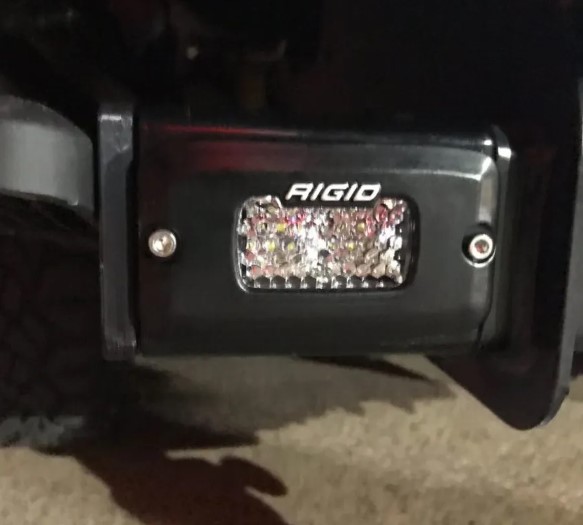 BMC Lights 2017-2025 FORD F250-F450 Hitch Bar Mini: RIGID SR-M Series w ...