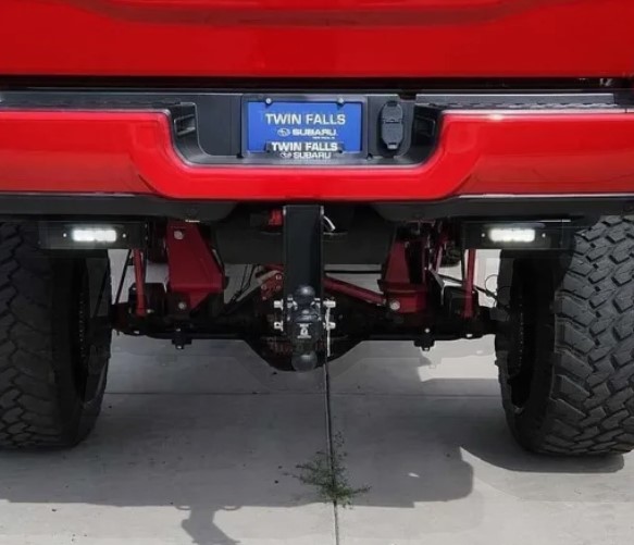 BMC Lights 2019-2025 RAM 2500 Hitch Bar ™ w/ Standard Endcap: RIGID ...